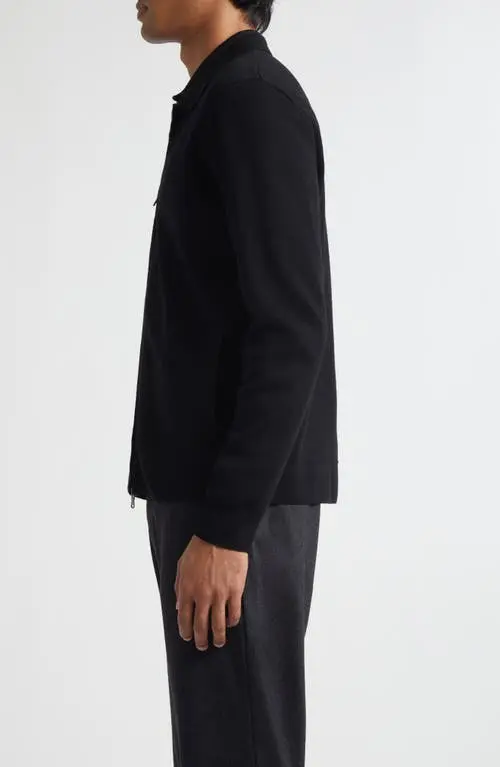 Sunspel Merino Wool Zip Cardigan