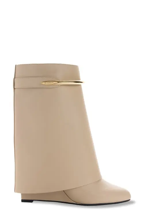 Givenchy Shark Pinch Ankle Boot - Beige