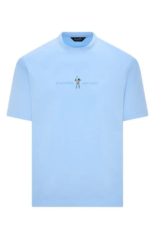 EASTSIDE GOLF Take Flight Cotton Graphic T-shirt - Provence Blue