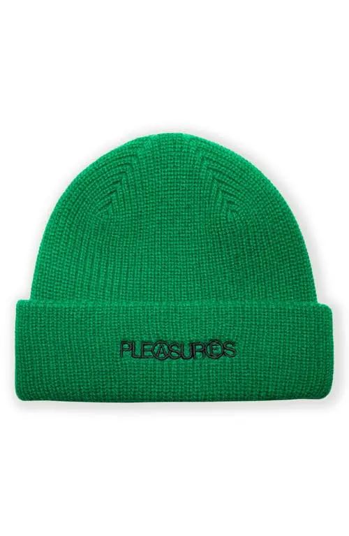 PLEASURES Zine Beanie - Forest