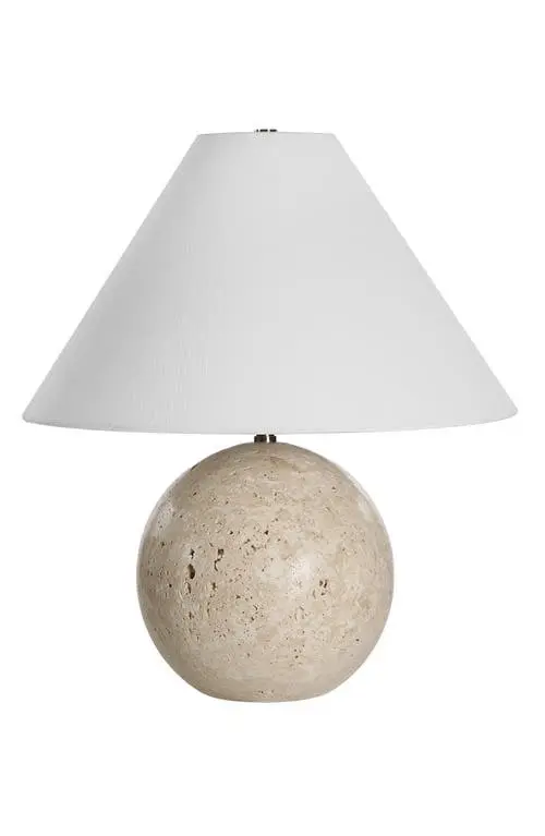 RENWIL Assen Travertine Table Lamp - No Color