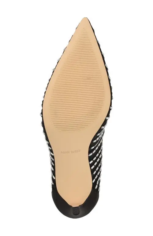 Nine West Feresah Pointed Toe Pump - Black