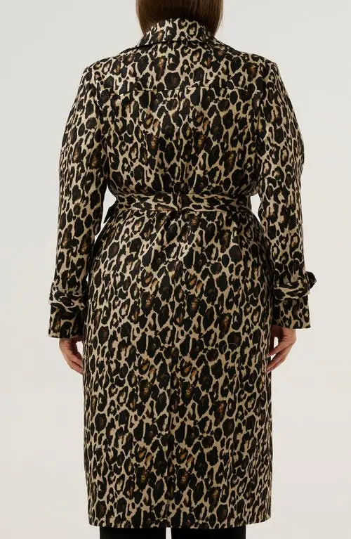 ESTELLE Shari -print Trench Coat
