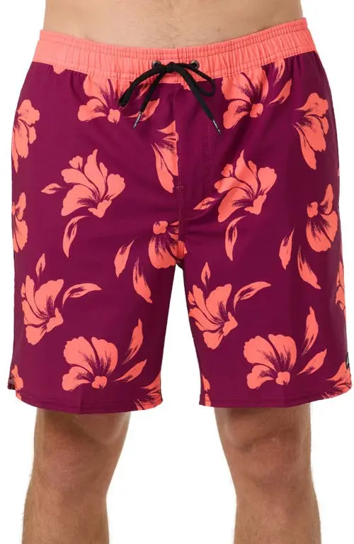 O'Neill Hermosa Swim Trunks - Raspberry