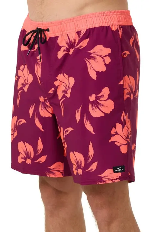 O'Neill Hermosa Swim Trunks - Raspberry
