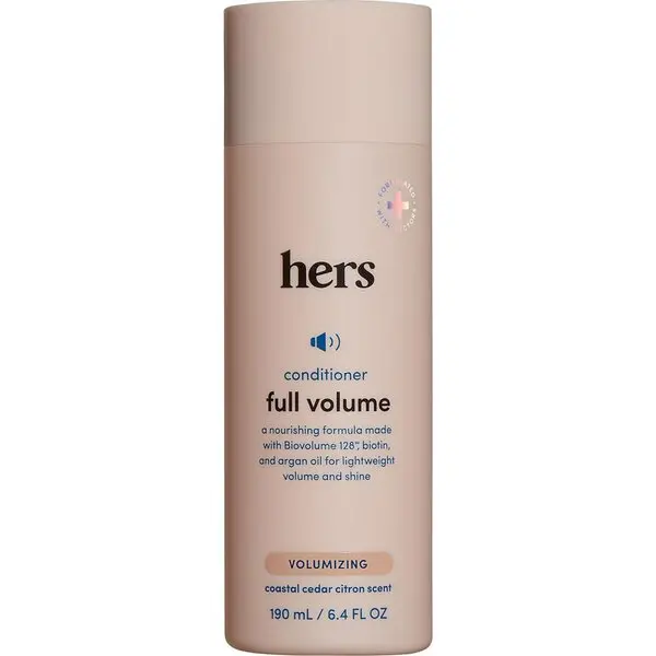 HIMS & HERS Full Volume Conditioner Moisturizing, Shine Enhancing - Beige