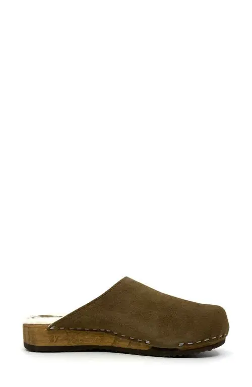 KUNSTEN Ella Genuine Shearling Lined Clog