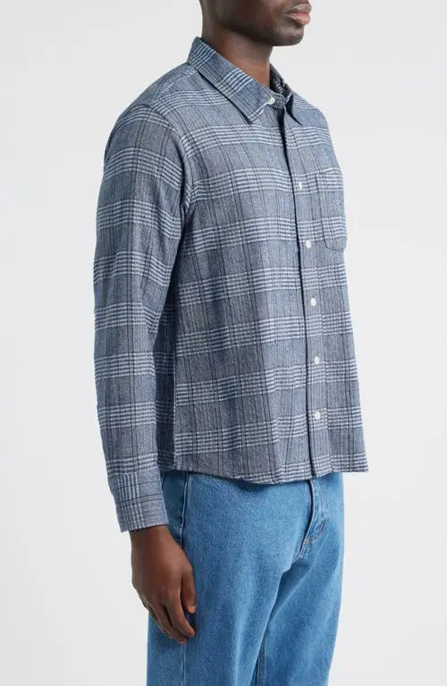 CORRIDOR Ocean Parkway Cotton Blend Button-up Shirt