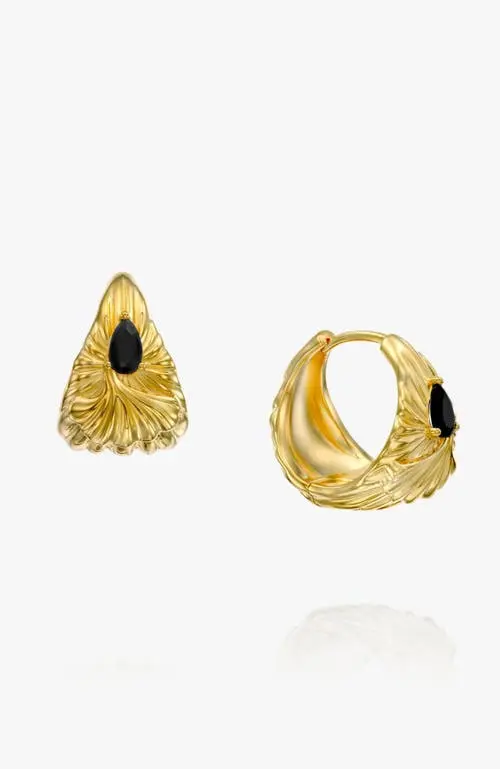 SEREIA OFFICIAL Dolce Oversized Earrings - Yellow Gold