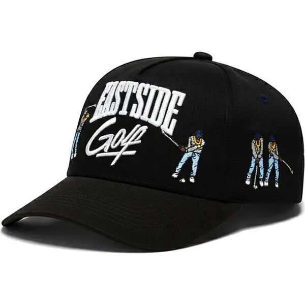 EASTSIDE GOLF Embroidered Trucker Hat - Black