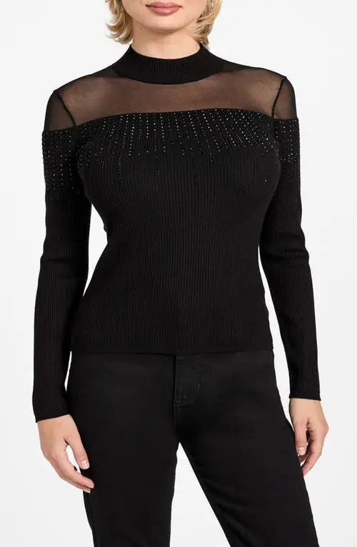 Guess Jeena Illusion Neck Sweater