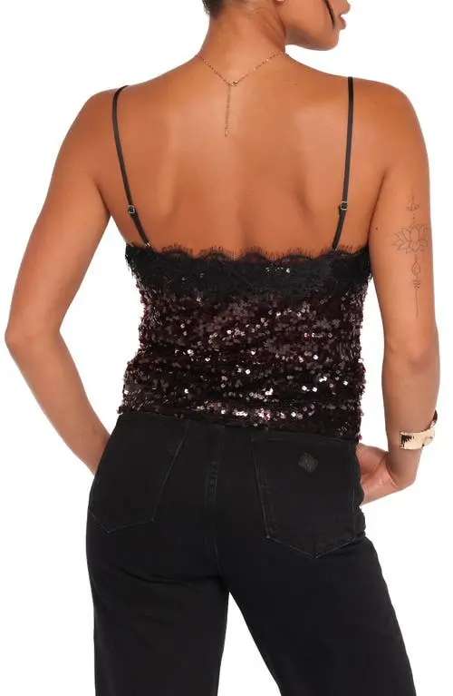 PETAL & PUP Lace Trim Sequin Camisole