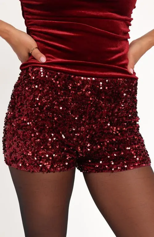 PETAL & PUP Sequin Shorts