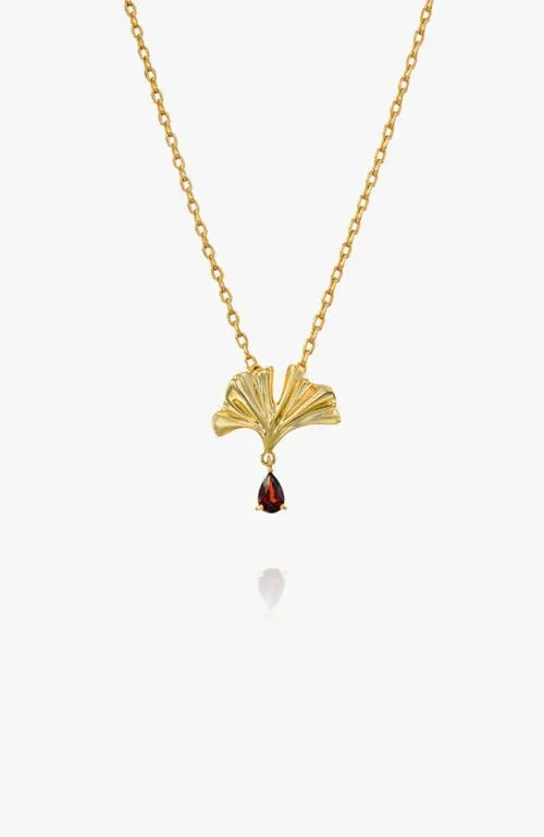 SEREIA OFFICIAL Juliet Pendant Necklace - Yellow Gold
