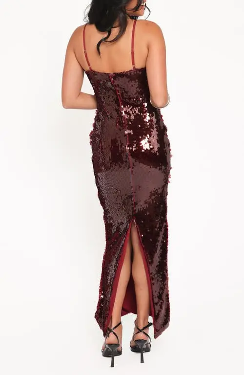 PETAL & PUP Orlena Sequin Maxi Dress