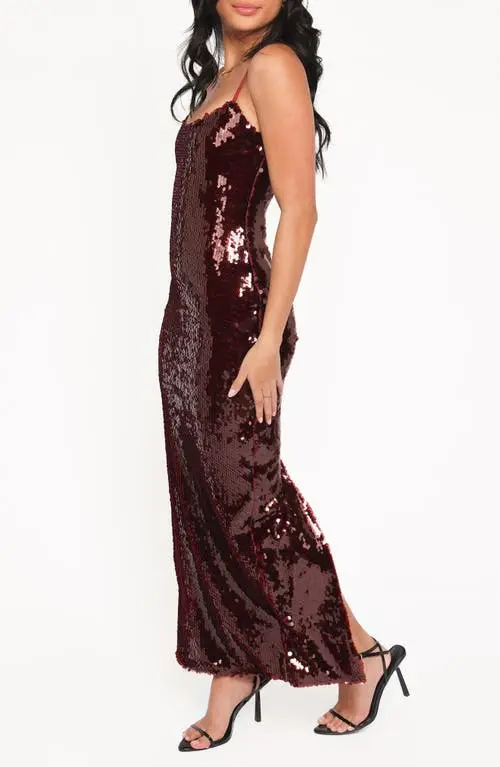 PETAL & PUP Orlena Sequin Maxi Dress