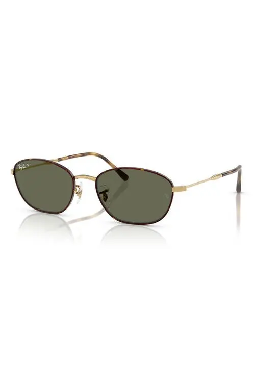 Ray-ban Irregular Polarized Sunglasses