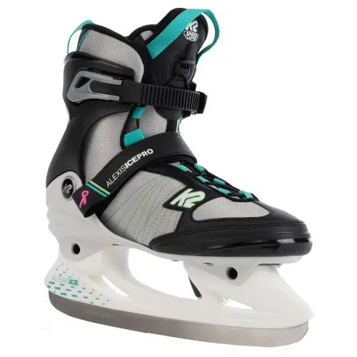 K2 Ice Skates - White/grey/teal