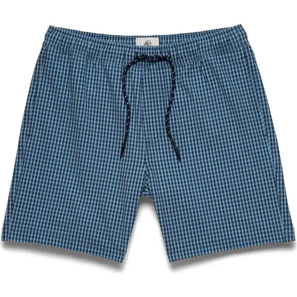 SURFSIDE SUPPLY CO. Gingham Volley 6.5 - Blue
