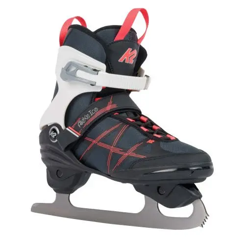K2 Alexis Ice Figure Blade Ice Skates - Gray/pink