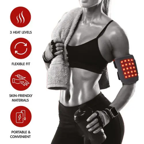 PURSONIC Red Light Therapy Arm & Elbow Wrap