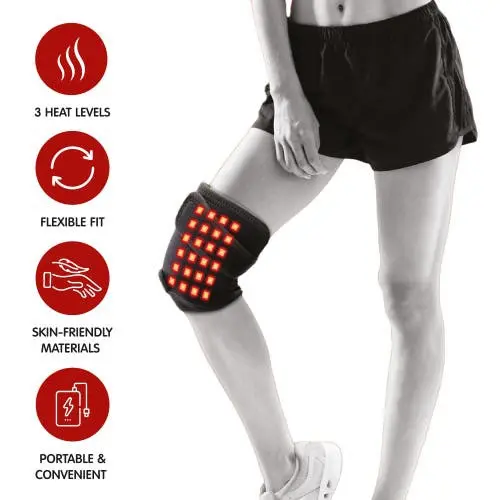 PURSONIC Red Light Therapy Knee Padtargeted Relief For Knee Pain