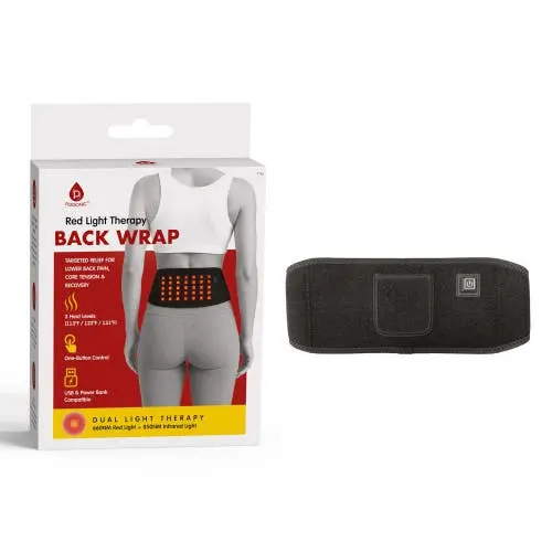 PURSONIC Red Light Back Wrap - Black