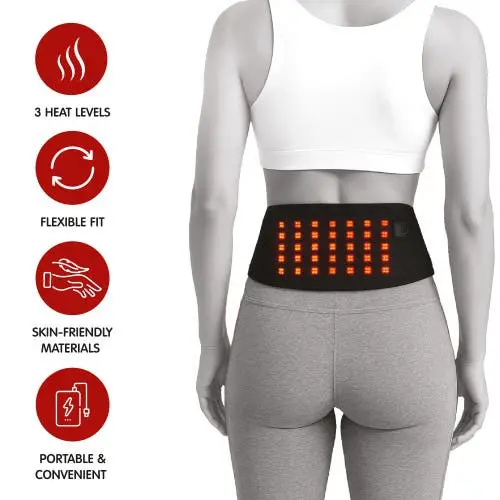 PURSONIC Red Light Back Wrap