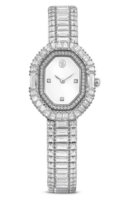 SWAROVSKI Matrix Octagon Bracelet Watch - Silver