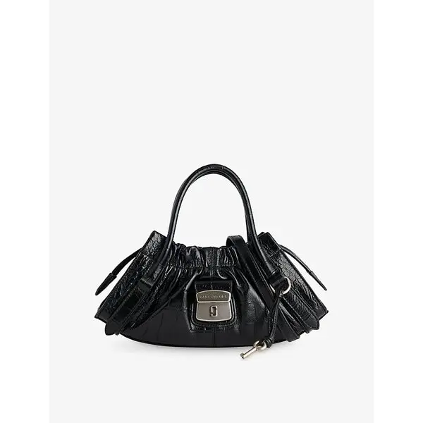Marc Jacobs Cristina Small Leather Shoulder Bag - Black