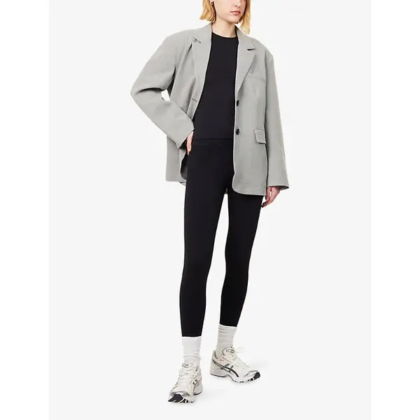 TALA Single-breasted Oversized Woven Blazer