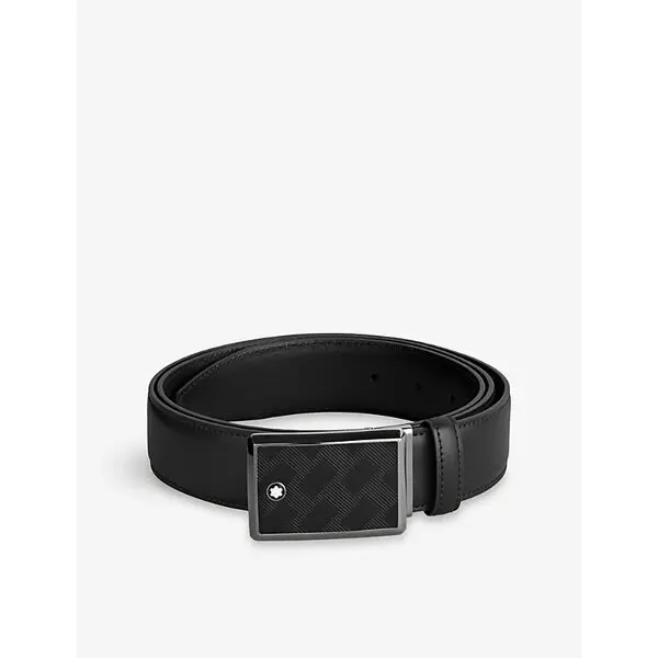 Montblanc Logo-print Leather Belt - Multi-coloured
