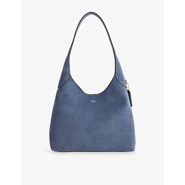 COACH Brooklyn 28 Suede Shoulder Bag