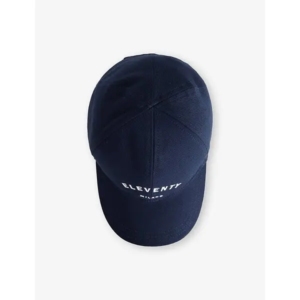 Eleventy Embroidered Logo Cap - Blue