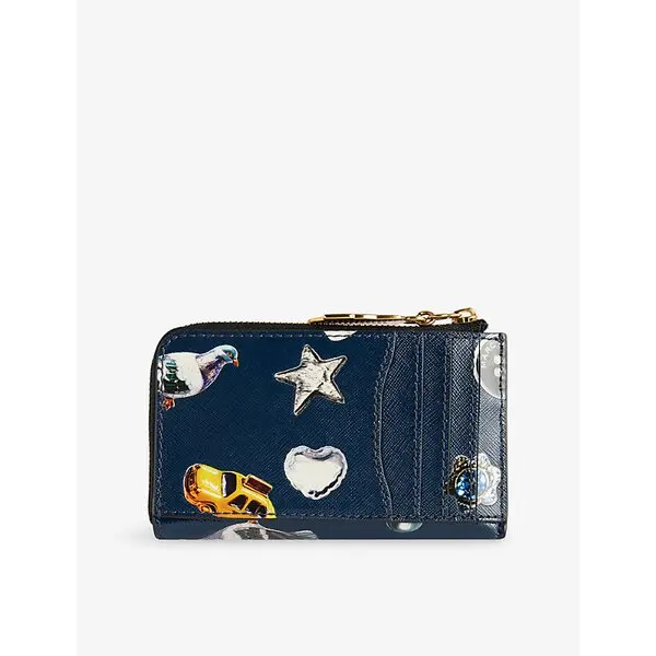 Marc Jacobs Trinket Snapshot Leather Card Holder