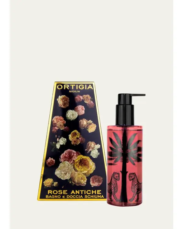 ORTIGIA SICILIA Rose Antiche Shower Gel, 8.45 Oz