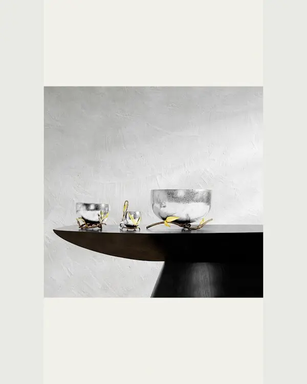 Michael Aram Zen Garden Nut Bowl With Spoon