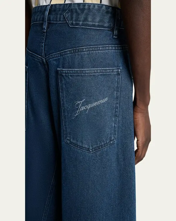 Jacquemus La Chemise Molino Curved Jeans