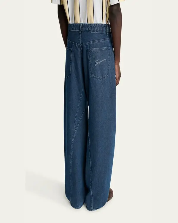 Jacquemus La Chemise Molino Curved Jeans