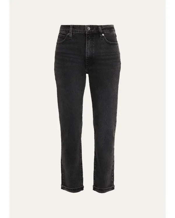 FRAME The Borrowed Straight-leg Jeans
