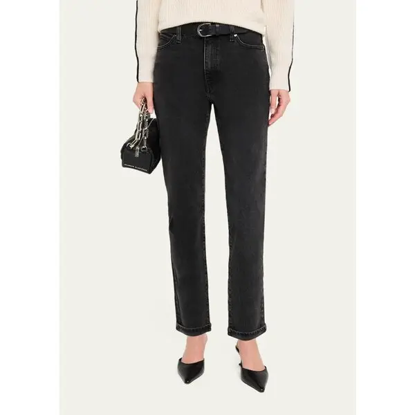 FRAME The Borrowed Straight-leg Jeans