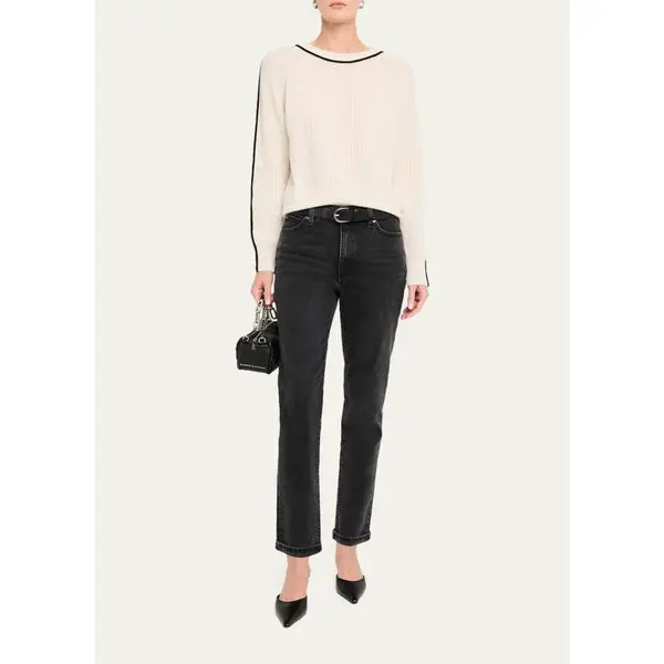 FRAME The Borrowed Straight-leg Jeans