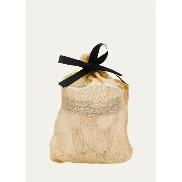 MACKENZIE-CHILDS Mocha Check Herb Pots, Set Of 3