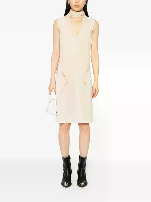 Helmut Lang Sleeveless Scarf Dress