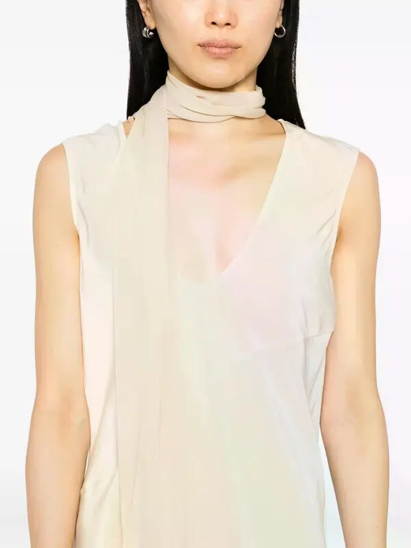 Helmut Lang Sleeveless Scarf Dress