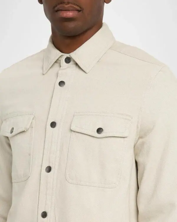 Rails Apos;s O-rhett Cotton Twill Shirt Jacket - Stone