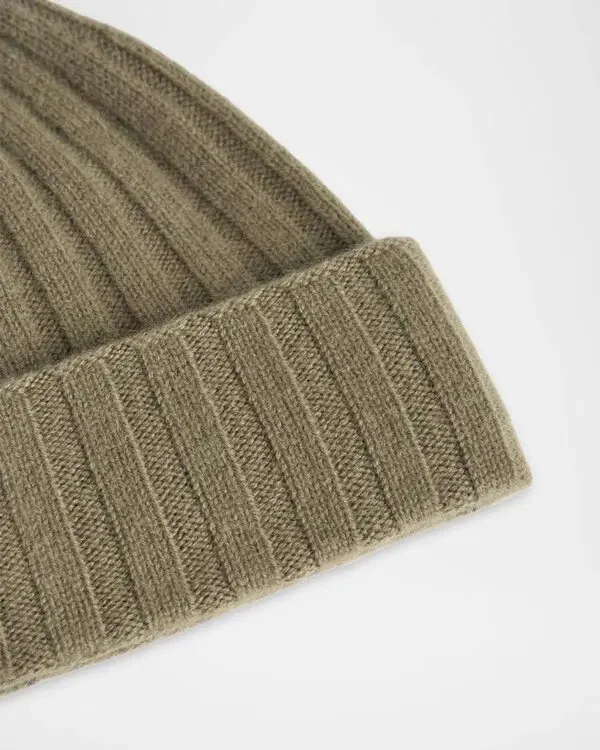TOTEME Wide-ribbed Cashmere Beanie