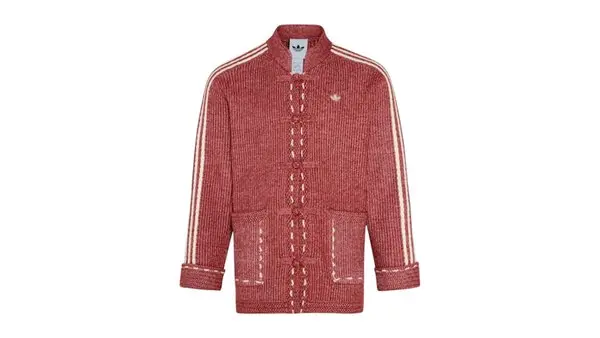 Adidas New Year Knit Jacket Asia Sizing - Red