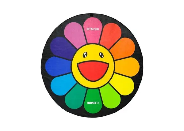TAKASHI MURAKAMI Complexcon Flower Beach Towel - Rainbow
