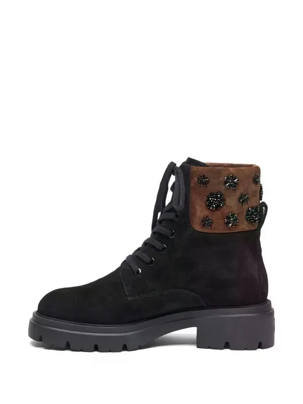 STUART WEITZMAN Hudson Lace-up Boots